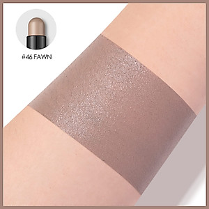 FOCALLURE Shimmer and Matte Cream Eyeshadow Stick,Smooth Brilliant Eye Brightener Pencil,High Pigment Eye Highlighter Pen for Women,Long Lasting Waterproof Eye Shadow and Liners Makeup (FAWN)