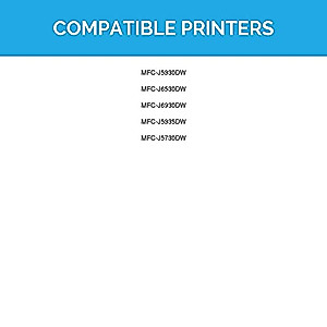 LD Compatible Ink Cartridge Replacement for Brother LC3017M High Yield (Magenta)