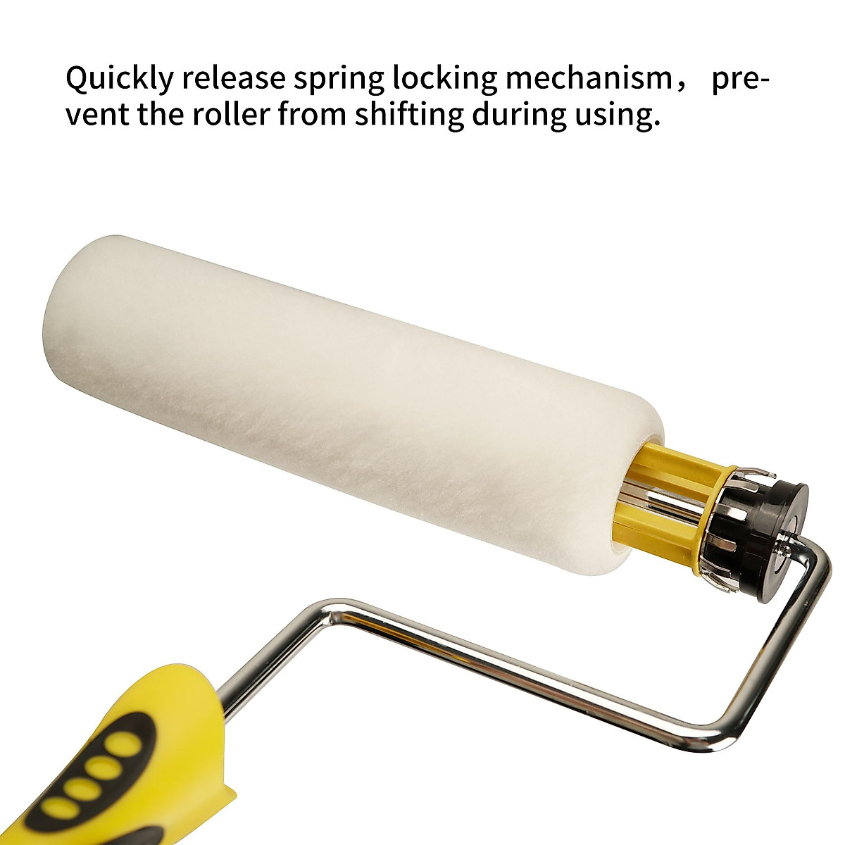 Voomey 22 Pcs Paint Roller Kit, 9 Inch 4 Inch Paint Rollers Set with Frames,Paint Roller Covers, Paint Roller Tray,Professional Paint Kit for House Painting, Suitable for DIY Interior Walls, Rooms