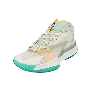 Nike Air Jordan Zion 1 Mens Basketball Trainers DA3130 Sneakers Shoes (UK 8 US 9 EU 42.5, White Black Laser Orange 101)