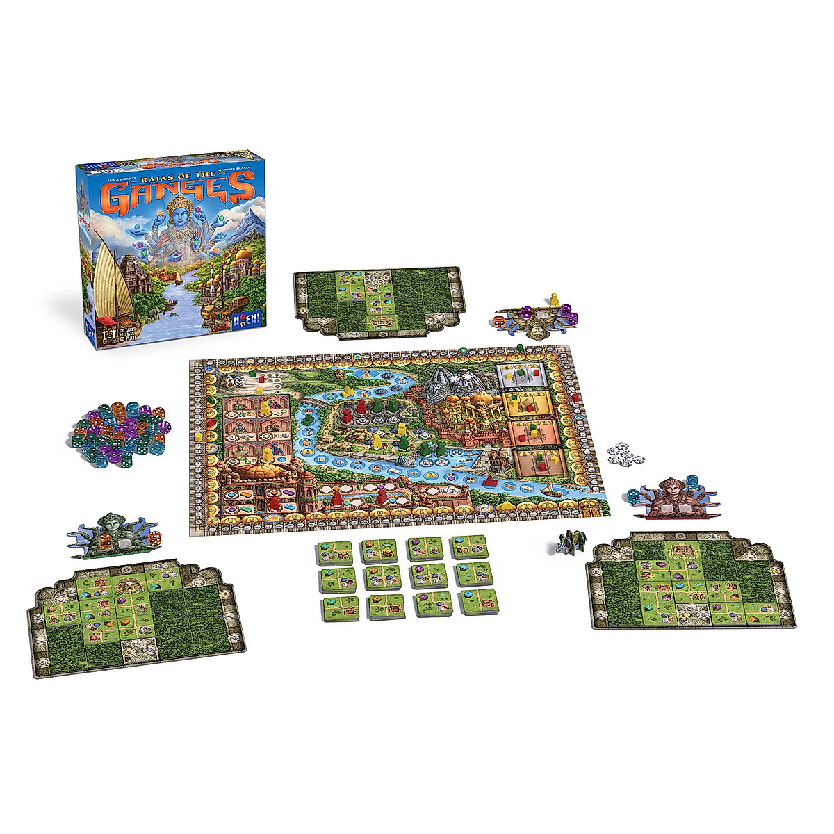 Expansion Pack for Rajas of The Ganges Board Game - 2-4 Players