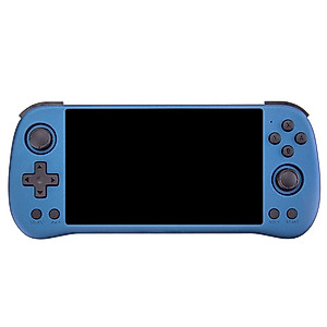 DECI Powkiddy X55 Handheld Retro Gaming Console with 20000 Games, 16G+128G 5.5 Inch Video Arcade Emulator with Storage Handbag Bag, 2.4G Wireless Gamepad, Tempered Glass Screen Protector