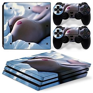 PS4 Pro skin vinyl decal cover for PS4 Pro Console and Controllers Playstation 4 Pro Skin for Console and Controllers