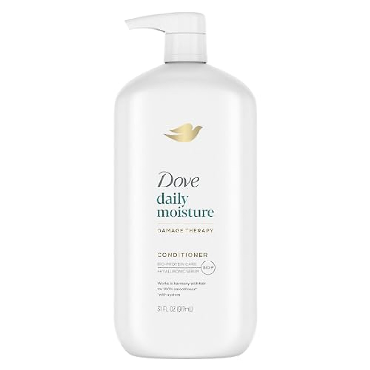Dove Ultra Care Conditioner Daily Moisture Pack of 4 For Dry Hair Conditioner with Bio-Restore Complex 31 oz