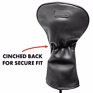 Team Golf NCAA Purdue Vintage Driver Headcover - Printed Team Golf NCAA Vintage Driver Golf Club Headcover, Form Fitting Design, Retro Design with Fleece Lining for Extra Club Protection