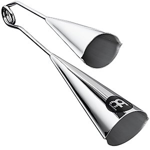 Meinl Percussion STBAG2-CH Tonally Matched Chrome Finish Steel Handheld A-Go-Go Bells, Large