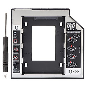 SOLUSTRE Braces Hard Ssd Laptop Accessories Disk .mm Holder Practical Machine Bay -state Case Drive Hdd Inches Tray Bracket Enclosure Kickstand