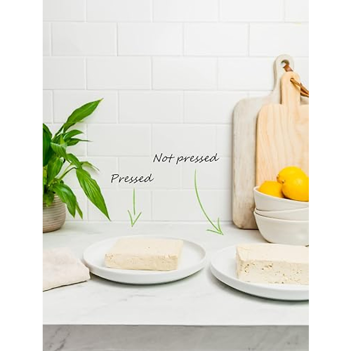 Tofuture Tofu Press - The Orginal and Best Tofu Press. Easily And Quickly Remove Water from Tofu to Improve the Flavor and give Perfect Texture Everytime, 6x5x3 inches