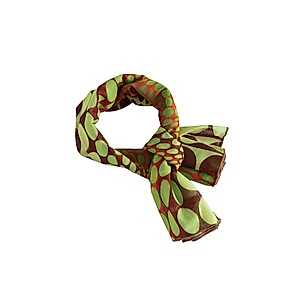 COZYEASE Women's 4 Piece Swimsuits Sexy Bikini Sets Triangle Bathing Suit with Mesh Cover Up Beach Skirt & Bandana Multicolor S