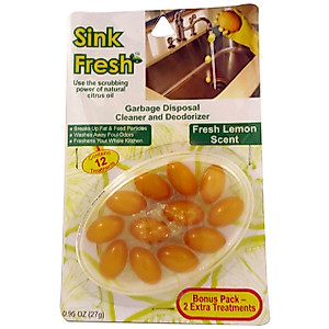 Economy Kitchen Accessory Sink Fresh Lemon 12 Count