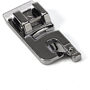 SINGER | Narrow Rolled Hem Foot for Low-Shank Sewing Machines, 1/8 Inch Hem, Light to Medium Weight Fabrics, Couch Over Narrow Cord - Sewing Made Easy