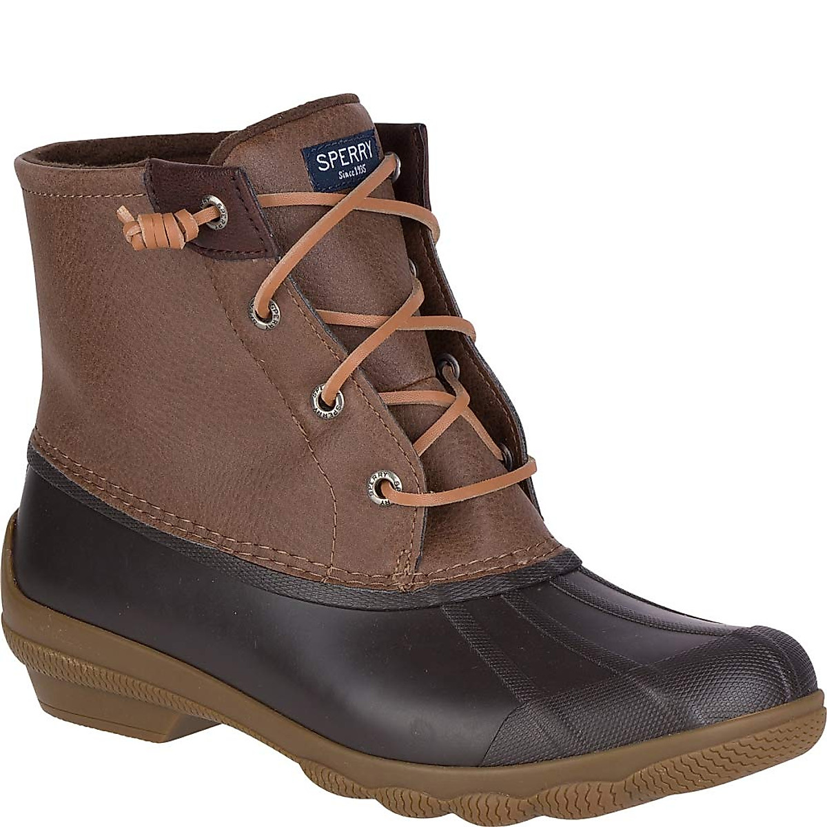 Sperry Women's Syren Gulf Ankle Boot, Brown, 11
