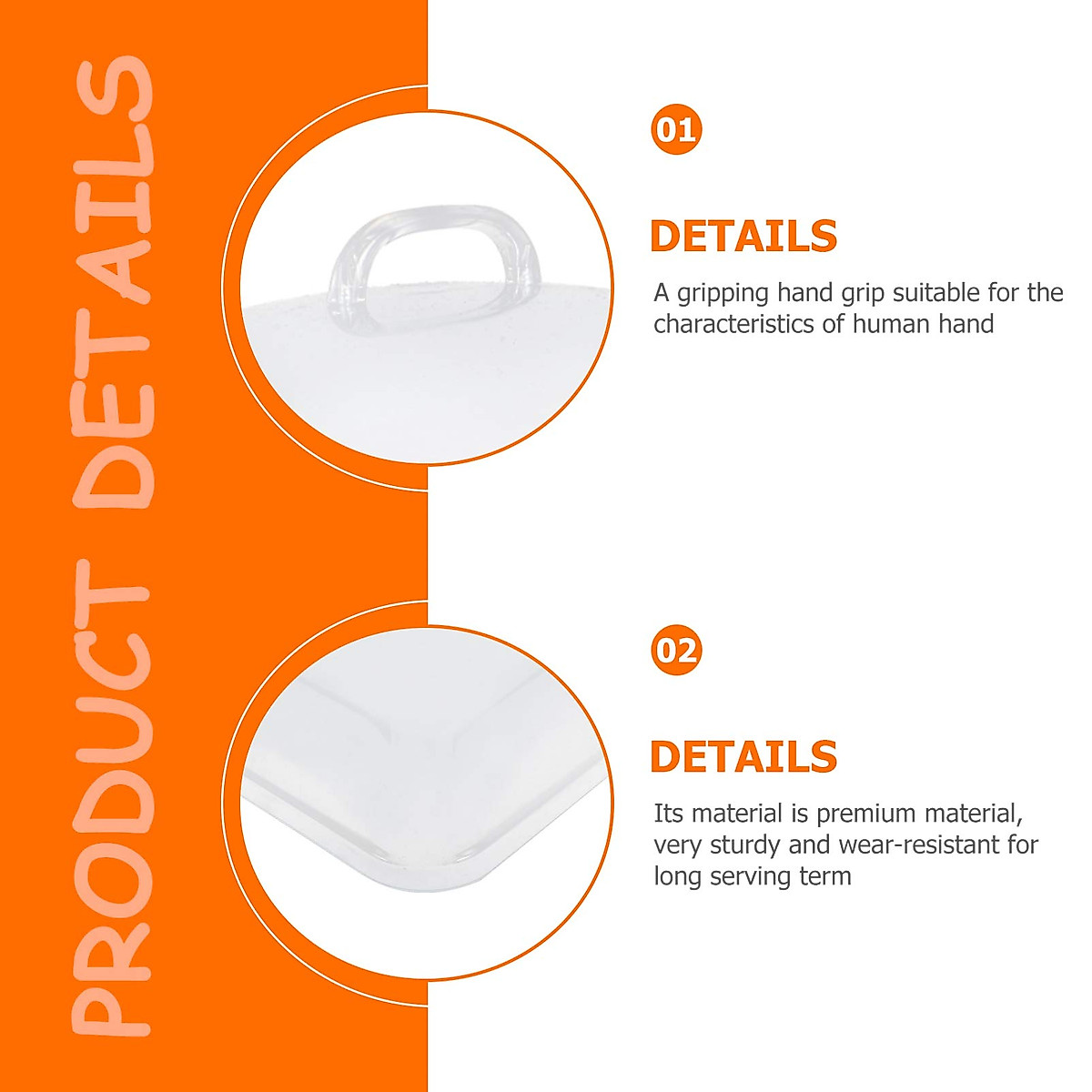 BESTonZON Plastic Cake Dome Cover Rectangular Clear Desert Cloche Display Cake Plate Serving Platter Cheese Cloche Dome Food Cover for Bread Dessert Snack 38.5X29CM