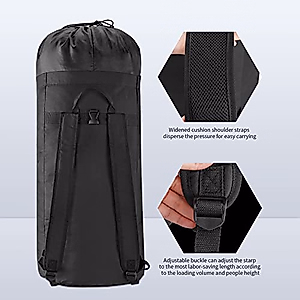 Laundry Bag Backpack for College Students 115L Extra Large laundry hamper backpack Shoulder Bag Extensible Heavy Duty Laundry Bag for Dorm with Front Pocket and Drawstring Closure