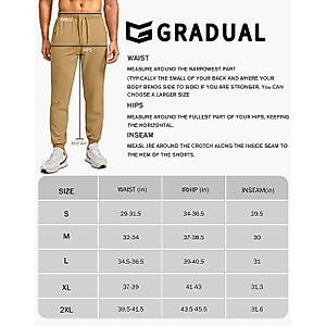 Men's Joggers with Zipper Pockets Stretch Tapered Sweatpants Athletic Pants for Men Workout Running Gym(Light Grey, L)