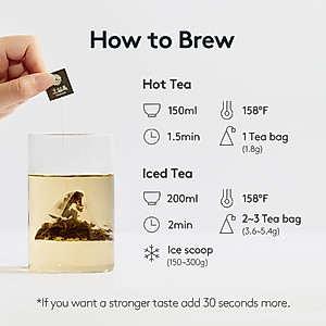 Osulloc Wedding Green Tea (Floral & Sweet Muscat Scent) | Korean Premium Blended Tea Bag | Sweet Fruit Tea | 20 Count Tea Bags, 1.06oz