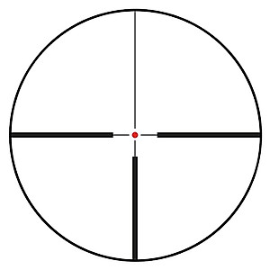 Meopta MeoSport 3-15x50mm SFP 4C RD Scope, Matte Black Anodized, 1047491