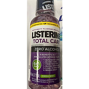 12 pcs Travel Essential Oral Care Kit, TSA Approved Content in Clear Waterproof Bag - Adult