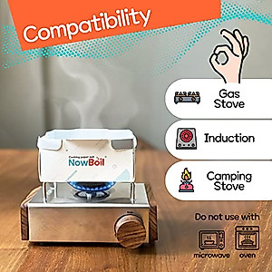 KN FLAX Portable Ice Ring Neck Cooler Cooling Tube (Black) & Paper Ramen Cooker Boiling Portable Paper Camping pot for Two (12 pack with 12 side dishes) - Outdoor Camping, Fishing, Kitchen, Summer