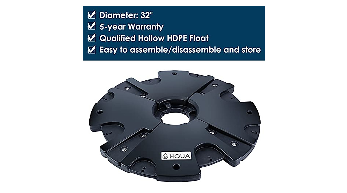 HQUA-FS01 Large Pond Floating Fountain 13000 GPH