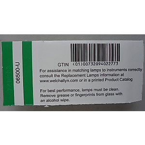 Welch Allyn Macroview Otoscope 3.5v Halogen Lamp Model # 06500-U