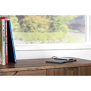 TYLT Mat - Dual Wireless Charging Station | Qi Certified 10W High Speed Wireless Charger Pad | Compatible with Apple iPhone, Samsung Galaxy, Note, AirPods 2, AirPods Pro, Galaxy Buds, Pixel Buds | Blk