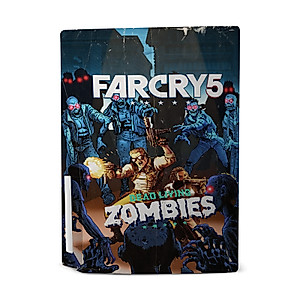 Head Case Designs Officially Licensed Far Cry Dead Living Zombies Arte Clave Vinyl Faceplate Gaming Skin Decal Compatible With Sony PlayStation 5 PS5 Disc Edition Console & DualSense Controller