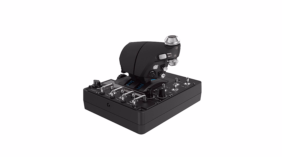 Logitech G X56 H.O.T.A.S Throttle and Joystick Flight Simulator Game ...