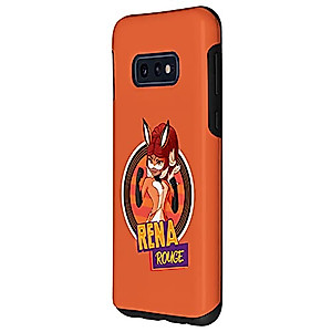 Galaxy S10e Miraculous Ladybug Orange Collection Rena Rouge badge Case