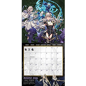 Fire Emblem 16-month September 2023–December 2024 Wall Calendar