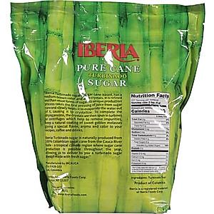 Iberia Pure Cane Turbinado Sugar, 4 lb.