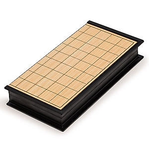 Yellow Mountain Imports Shogi Japanese Chess Magnetic Travel Game Set - 9.75-Inch