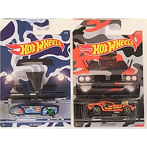 Hot Wheels Exclusive Camouflage Complete Set of 6 Diecast Vehicles