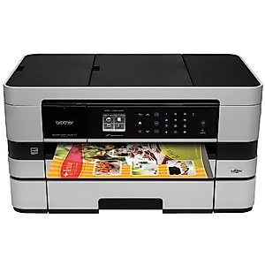 Brother Printer BusinessSmart MFC-J4610DW Wireless Color Photo Printer with Scanner, Copier and Fax, Amazon Dash Replenishment Ready