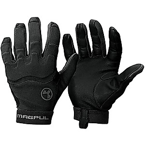 Magpul Patrol Glove 2.0 Lightweight Tactical Leather Gloves, Black, X-Large