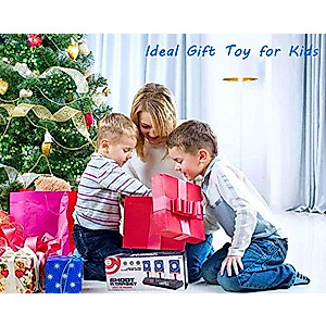 Electronic Shooting Target for Nerf Guns, Auto Reset Digital Scoring Targets for Shooting for Kids, Ideal Toys for 3 4 5 6 7 8 9 10+ Year Old Boys and Girls, Stocking Stuffers for Kids