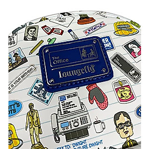 Loungefly The Office Television Show Dunder Mifflin Womens Double Strap Shoulder Bag Purse