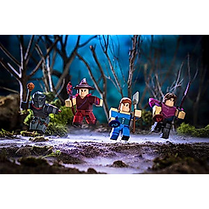 Roblox Celebrity Collection - Vesteria: Dark Forest Four Figure Pack [Includes Exclusive Virtual Item]