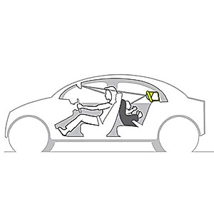 Taf Toys Koala in-Car Play Center | Parent and Baby’s Travel Companion, Keeps Both Relaxed While Driving. Car Activity Center with Mirror to Watch Baby from Driver’s Seat, for 0 Months and up