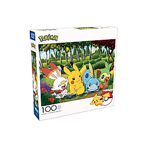 Buffalo Games - Pokemon - Galar Friends - 100 Piece Jigsaw Puzzle