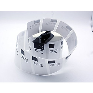 IDIK Replacement Labels Compatible with Brother DK-1209 Small Address Labels 29mm x 62mm x 800pcs/roll Die-Cut Paper Labels, Packed in Individual Printed Retail Box with Permanent Cartridge