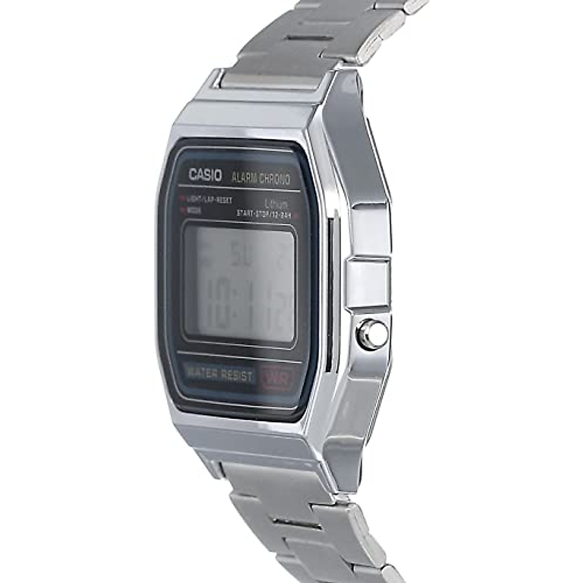 Casio Men's A158WA-1DF Stainless Steel Digital Watch