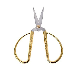 Gold Dragon Phoenix Bonsai Scissors Wedding Shears Home Office Garden Cutting Hand Tools Pruning Scissors Drop Ship