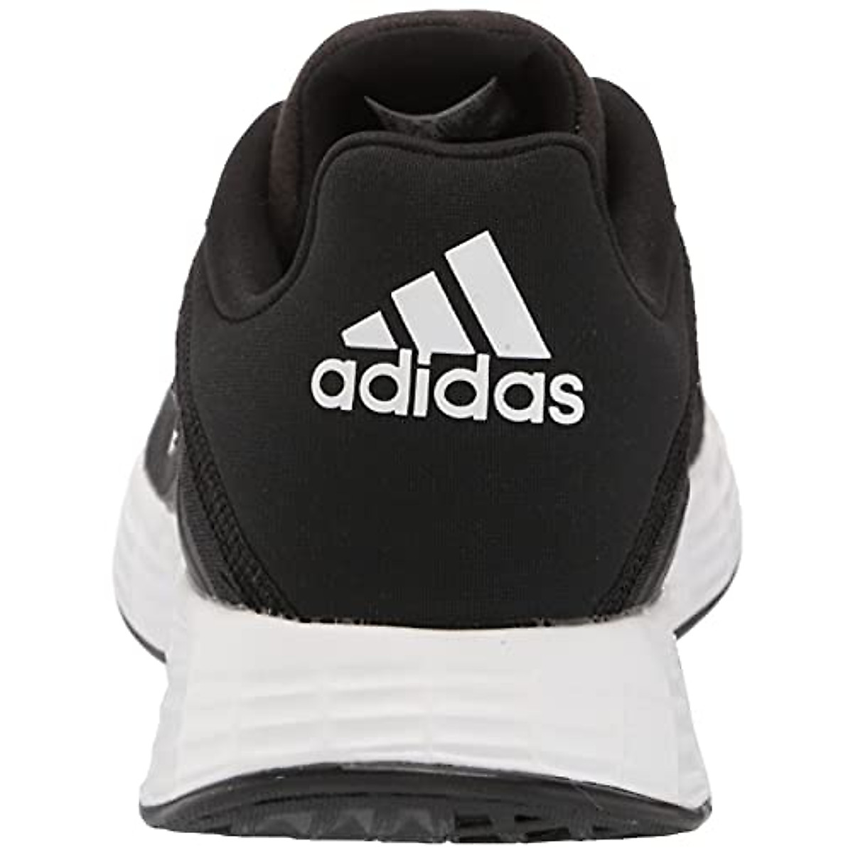 adidas Men's Duramo SL Trail Running Shoe, Black/White/Black, 14
