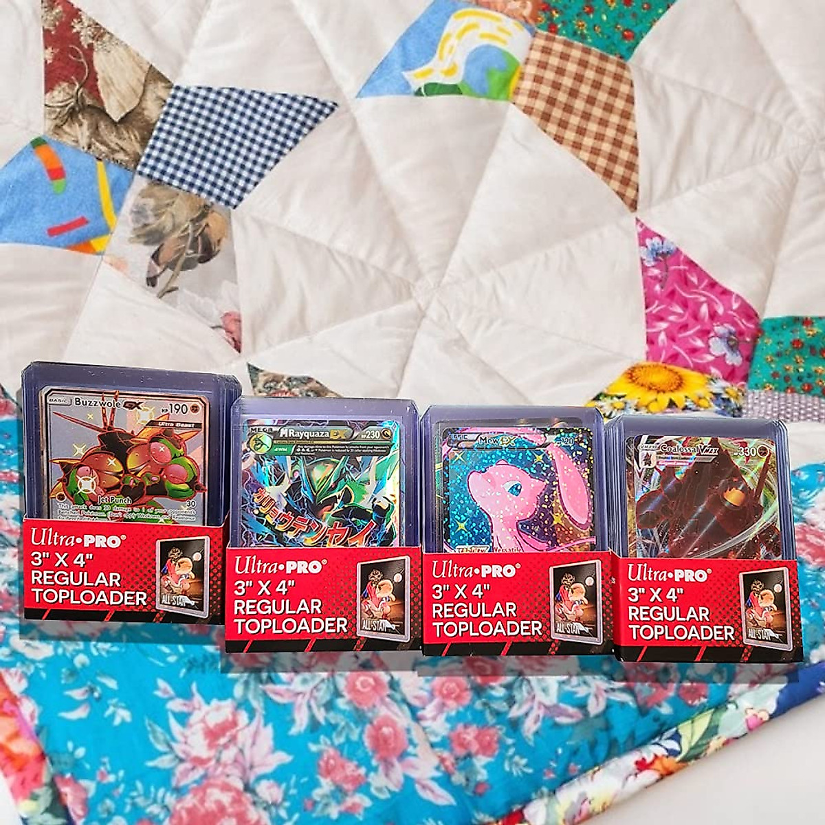 Card Sleeves, 3 x 4 Inch Toploader Card Protector Trading Card Topload Holder Card Protector Holder for Superstar Pokemon, Sports, MTG, Yugioh Card (100PCS)