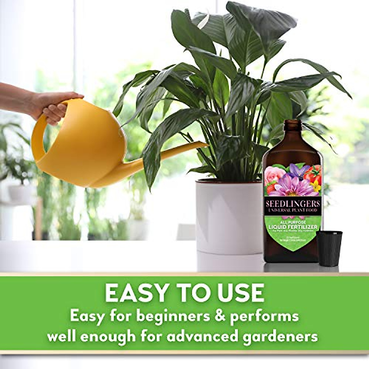 Seedlingers L-PF-032-C Plant Fertelixir 32oz Concentrate