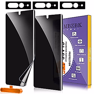 IMBZBK [2+3 pack] for Google Pixel 7 Pro Privacy Screen Protector [Not Glass] Accessories 2 Pack Flexible Privacy Screen for Pixel 7 Pro 3 pack Tempered Glass Camera lens protector case friendly