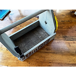 Custom Large Wood Horse Grooming and Tool tote | Hobby caddy | Hand made Grooming Tote Gifts by Dusty Roads C3