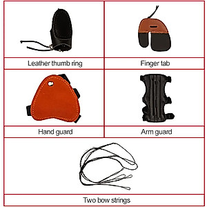 PMZ Archery Recurve Bow Set, 54" High-Performance Horse Bow for Hunting, Right Left Hand Traditional Turkish Bow for Youth Adults Beginners to Advanced Outdoor Practice & Hunting, 30lbs