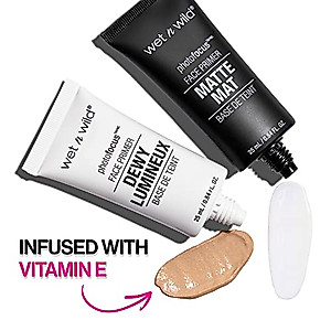 wet n wild Photo Focus Dewy Face Primer, Till Prime Dew us Part, 0.84 Fluid Ounce